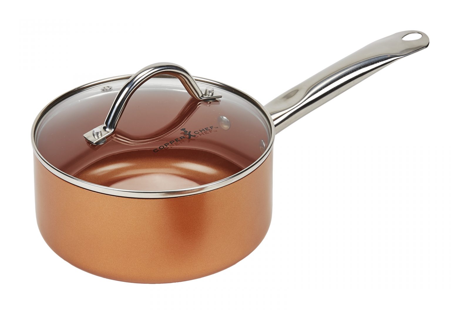 Copper Chef® Signature 2.5QT Sauce Pan - Support Copper Chef